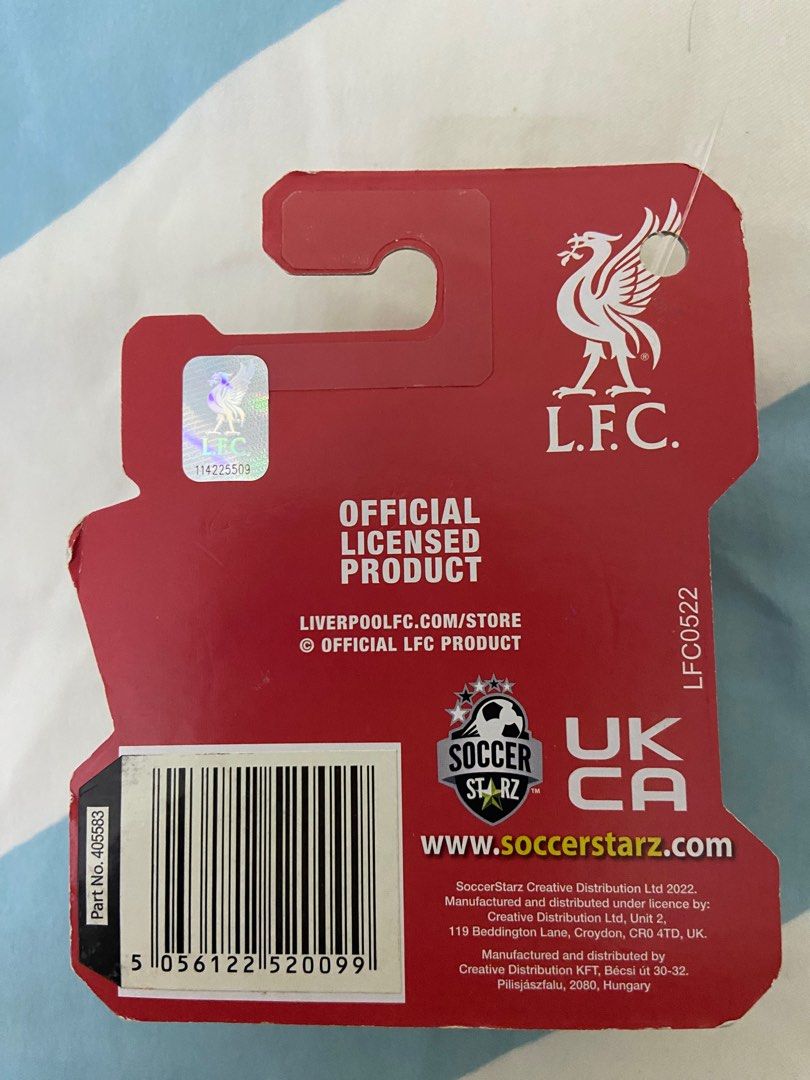 LFC Liverpool x soccerstarz jurgen kloop limited edition figure ...