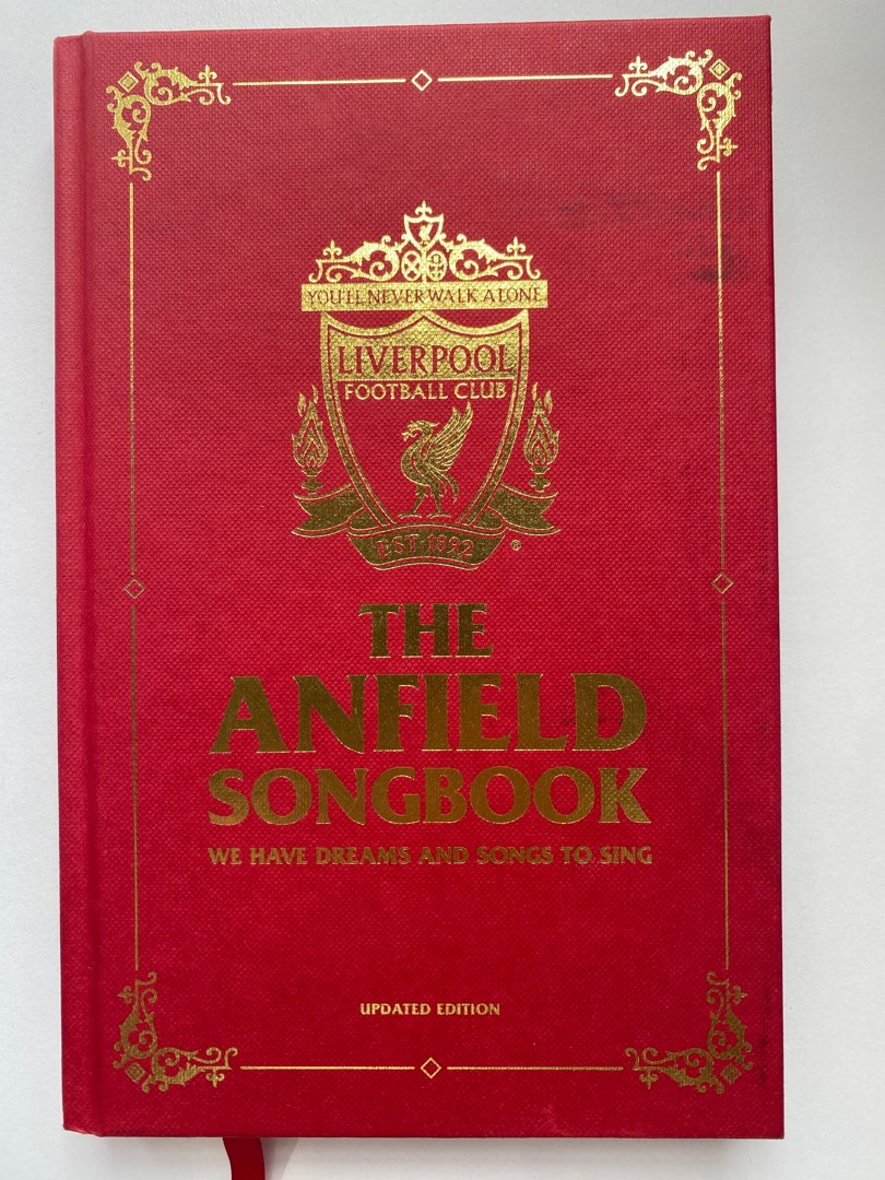 Liverpool FC The Anfield Song Book, Hobbies & Toys, Collectibles ...