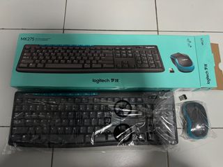 Logitech wireless Keyboard k240 and mouse m212, Computers & Tech, Parts ...