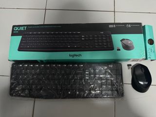 Logitech wireless Keyboard k240 and mouse m212, Computers & Tech, Parts ...