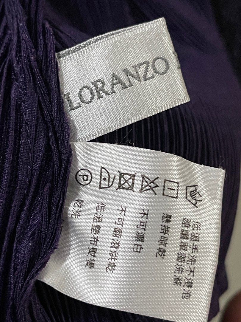 義大利LORANZO ROMANZA 女生深紫摺衣開襟外套F, 她的時尚, 外套及戶外衣服在旋轉拍賣
