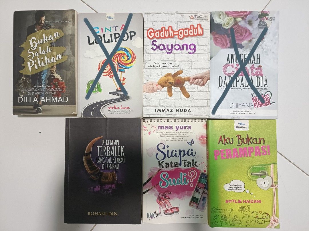 Malay Novels/Novel Melayu, Hobbies & Toys, Books & Magazines, Fiction ...