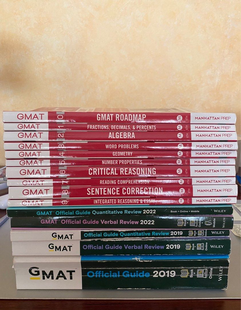 Manhattan Prep and GMAT Official Guide Reviewers, Hobbies & Toys, Books ...