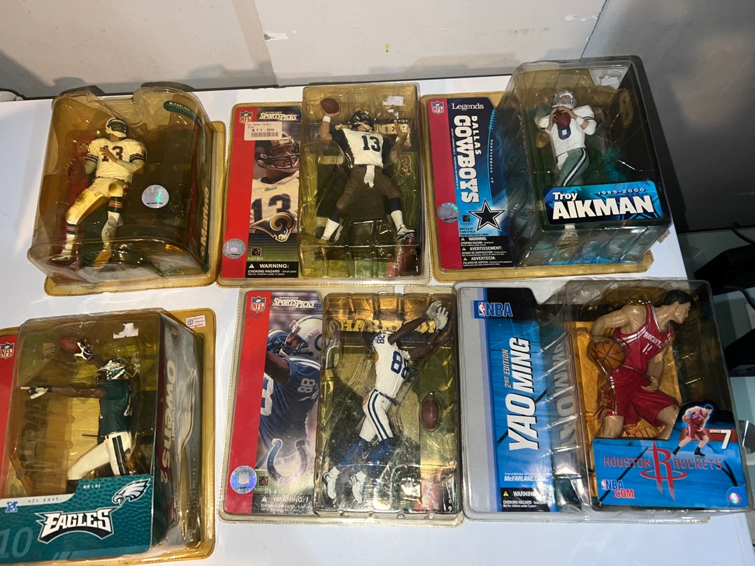 Mcfarlane NFL NBA figures set, Hobbies & Toys, Toys & Games on Carousell