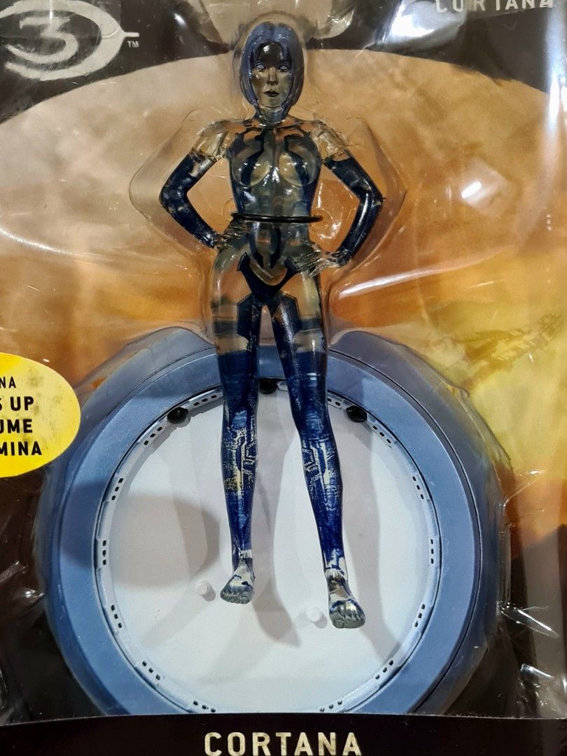 MCFARLANE TOYS HALO 3 : MASTER CHIEF & CORTANA, Hobbies & Toys, Toys ...