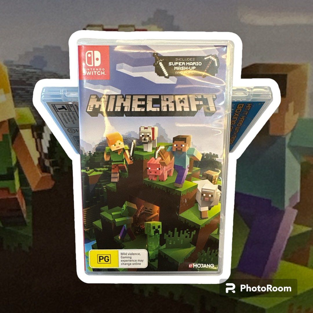 MINECRAFT NINTENDO SWITCH GAME CARD, Video Gaming, Video Games ...