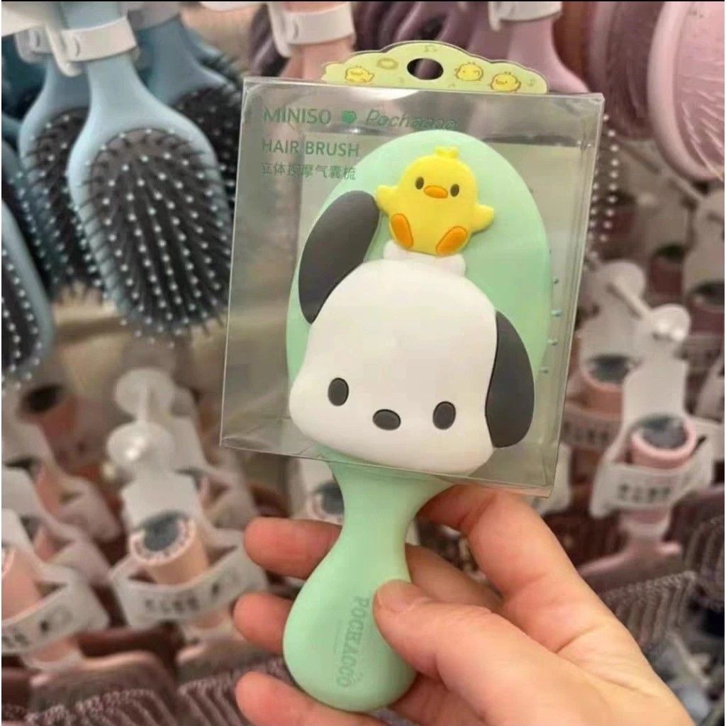 MINISO X SANRIO SISIR HAIR BRUSH HAIR COMB KUROMI MELODY CINNAMONROLL ...