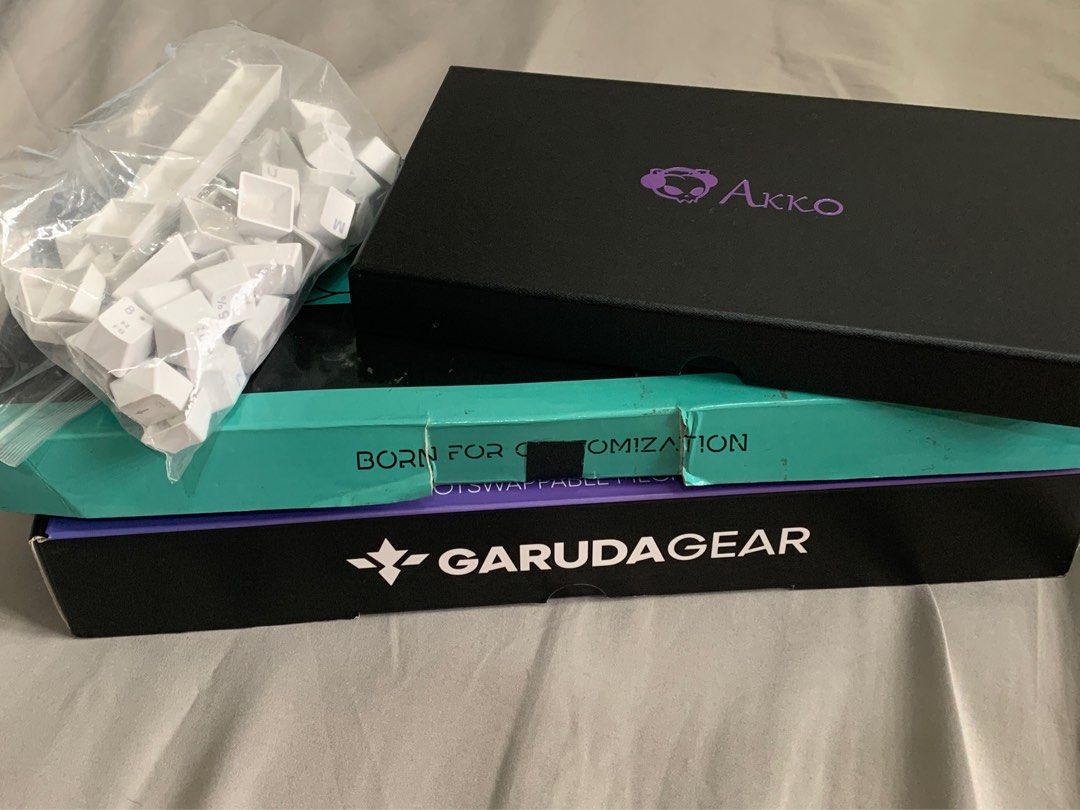 Modded Garuda Gear GG68B Mechanical Keyboard, Computers & Tech, Parts ...