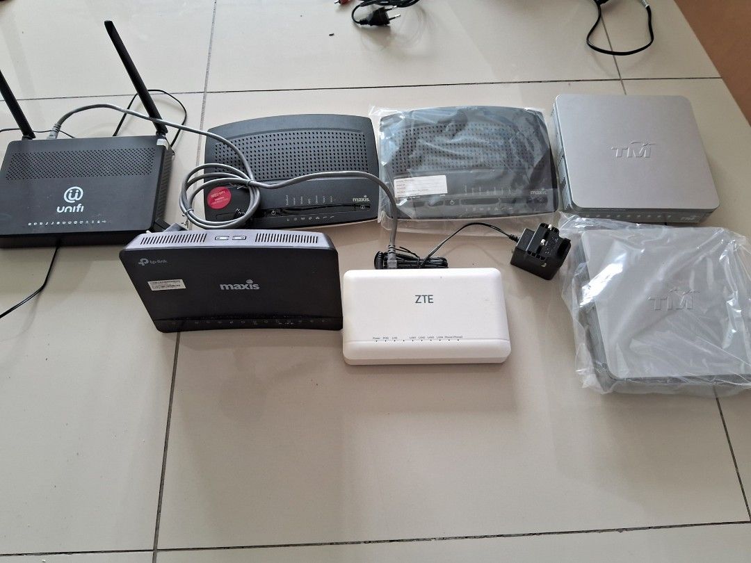 Modem router, Computers & Tech, Parts & Accessories, Networking on ...