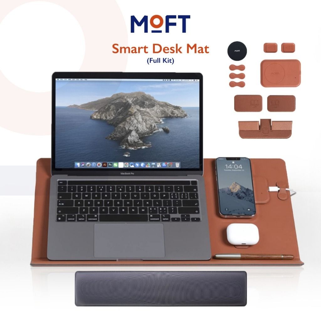 واير | MOFTMS020-1-BNSmart Desk Mat+Digital Set-Nondigital Set