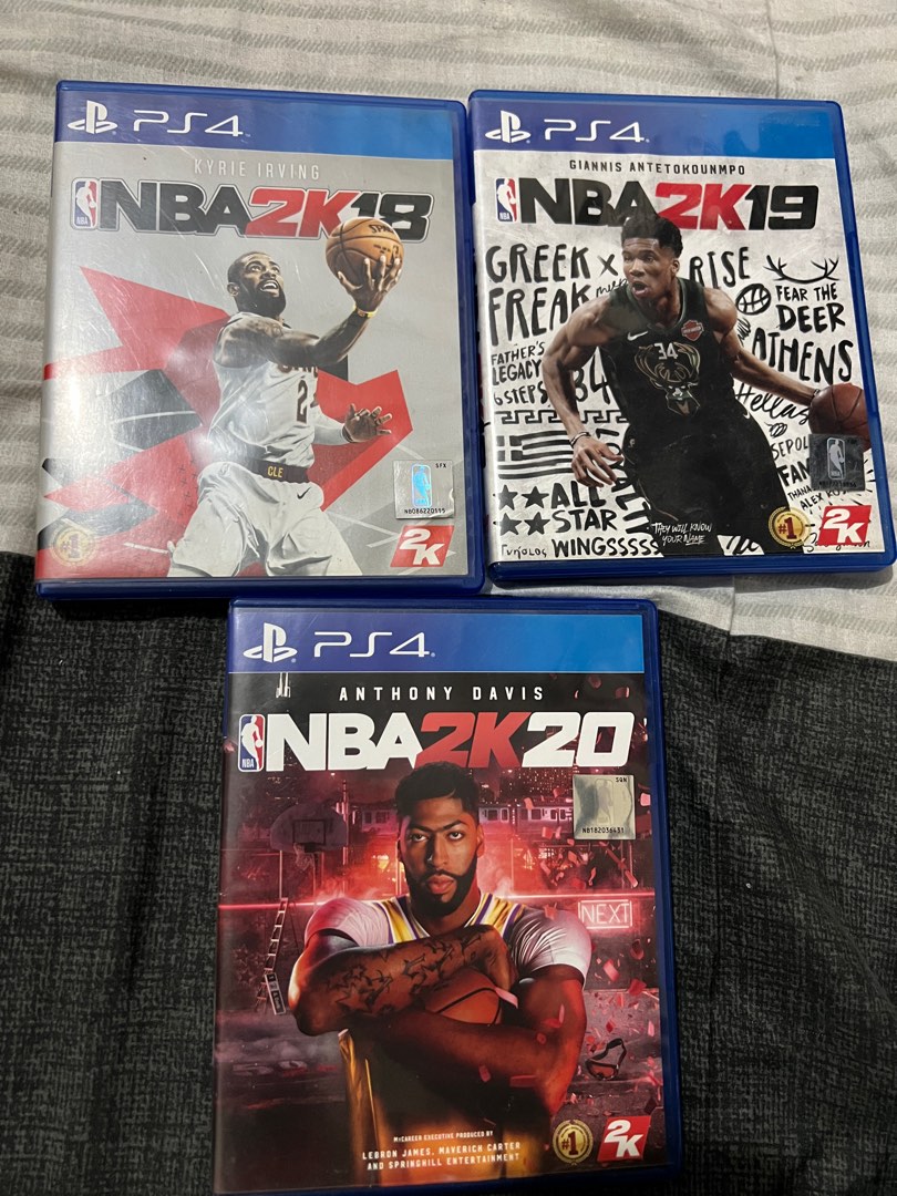 NBA 2K Games Bundle for PS4, Video Gaming, Video Games, PlayStation on ...