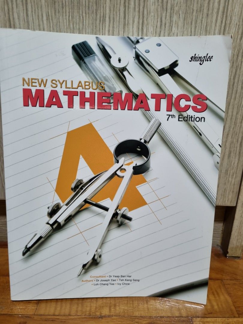 New Syllabus Sec 4 Math, Hobbies & Toys, Books & Magazines, Textbooks ...