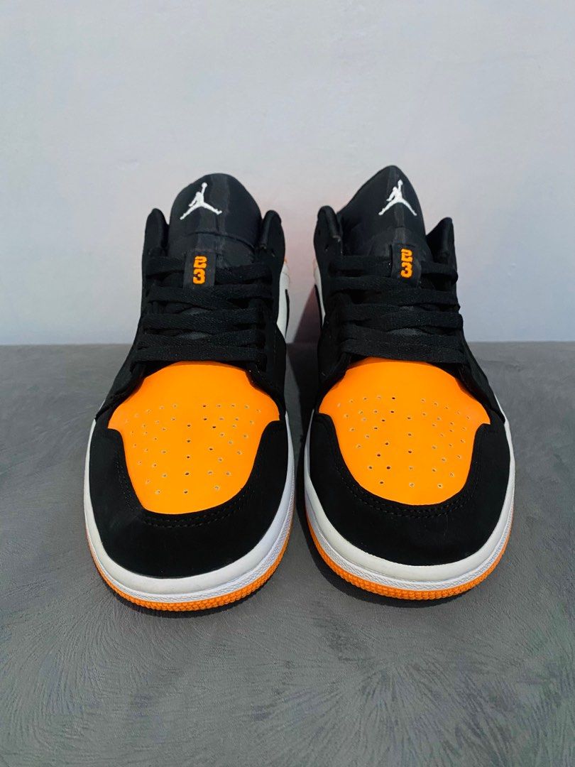 Nike Air Jordan 1 Low Shattered Back Board, Fesyen Pria, Sepatu ...