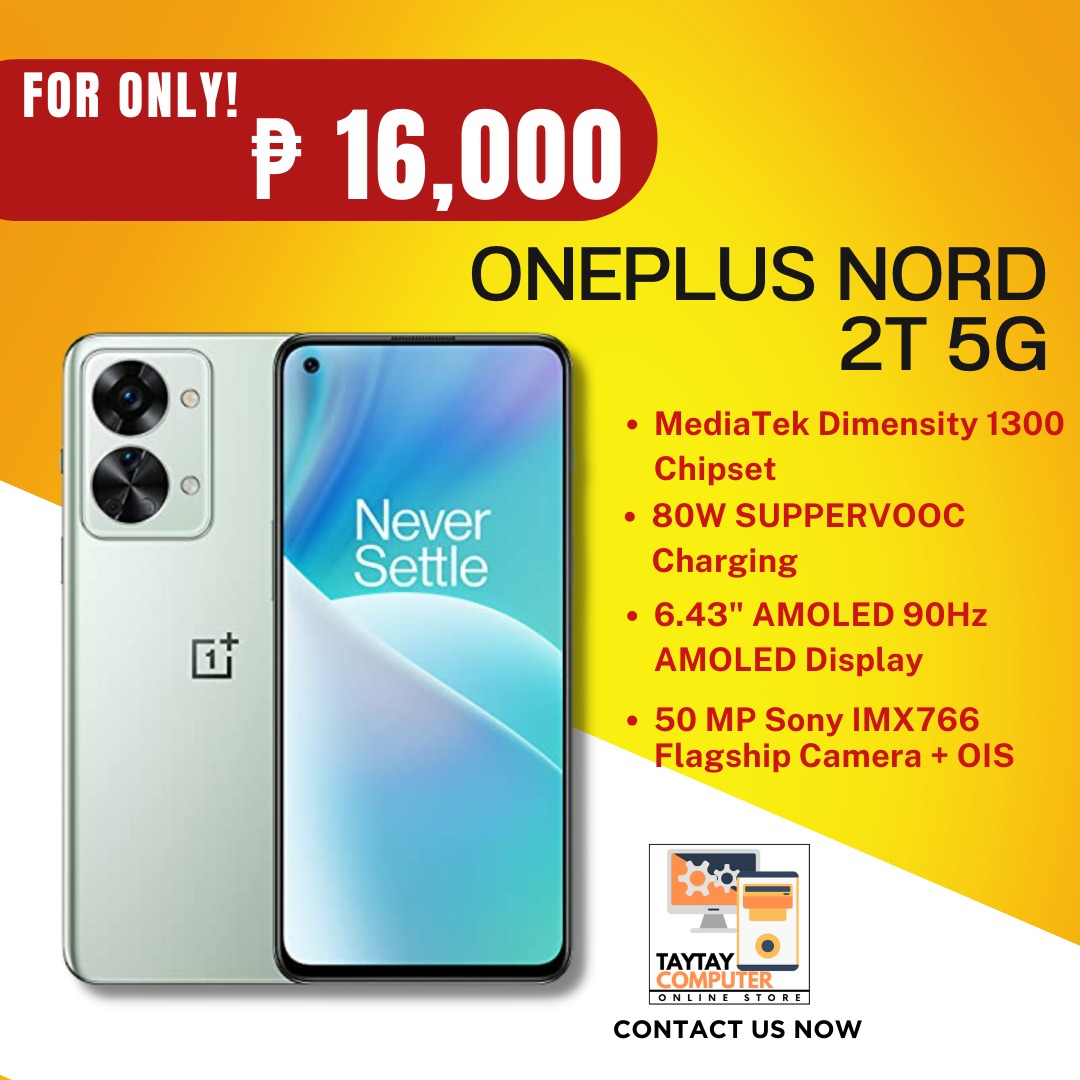 OnePlus NORD 2T 5G 8gb ram 128gb storage Jade Fog, Mobile Phones ...