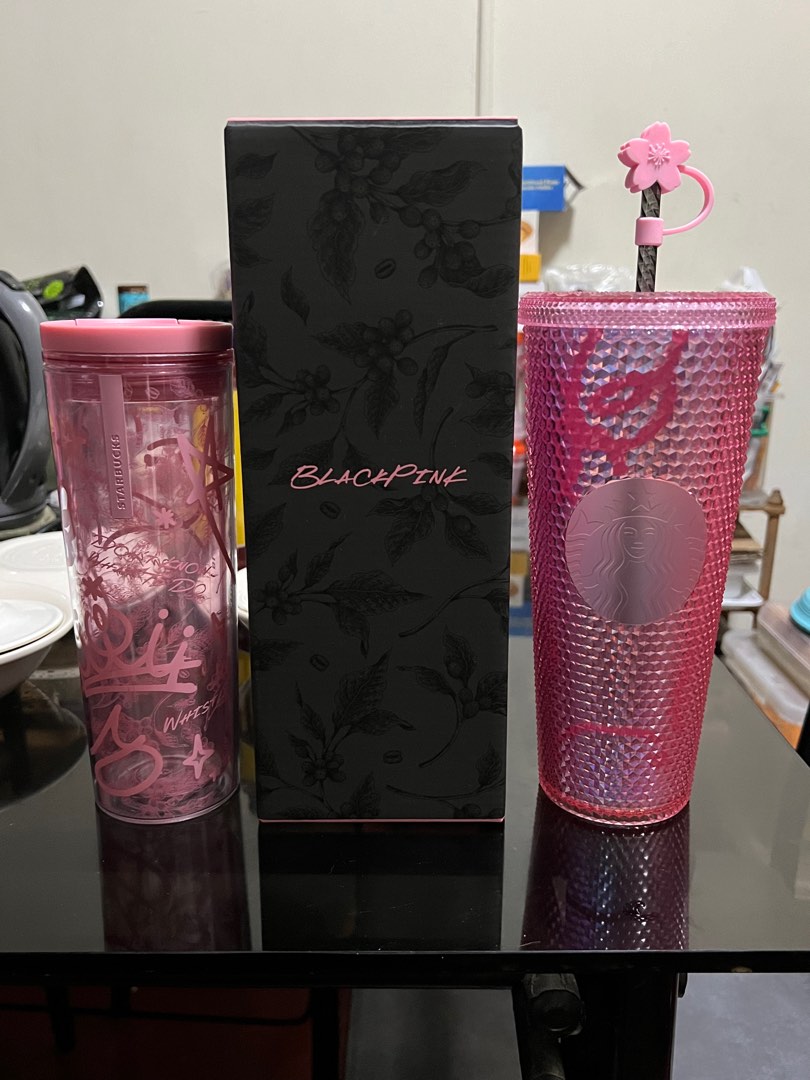 Original Starbucks Blackpink Tumblr, Furniture & Home Living ...