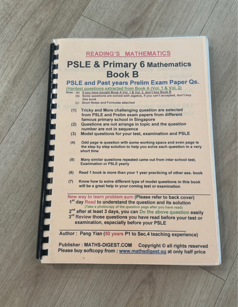 P6/psle exam package, Hobbies & Toys, Books & Magazines, Assessment ...