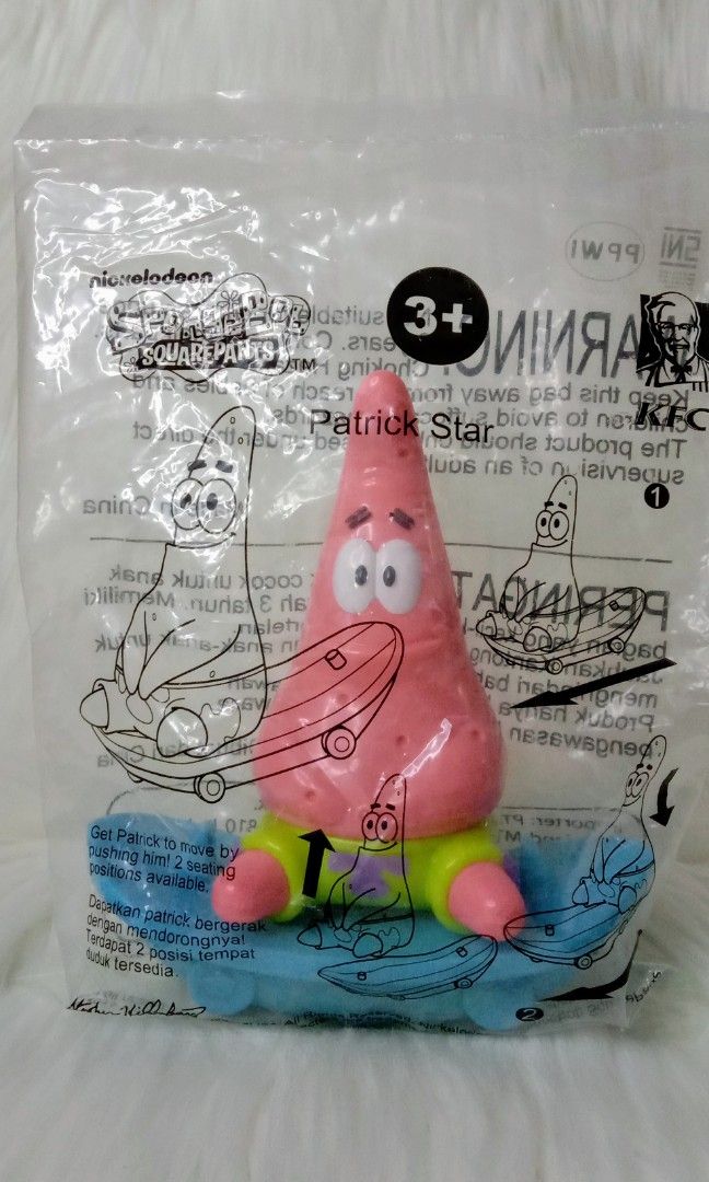 PATRICK STAR (SPONGEBOB), Toys & Collectibles, Mainan di Carousell