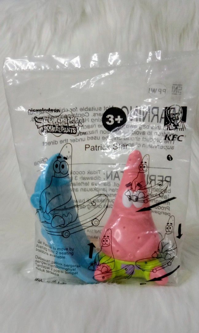 PATRICK STAR (SPONGEBOB), Toys & Collectibles, Mainan di Carousell