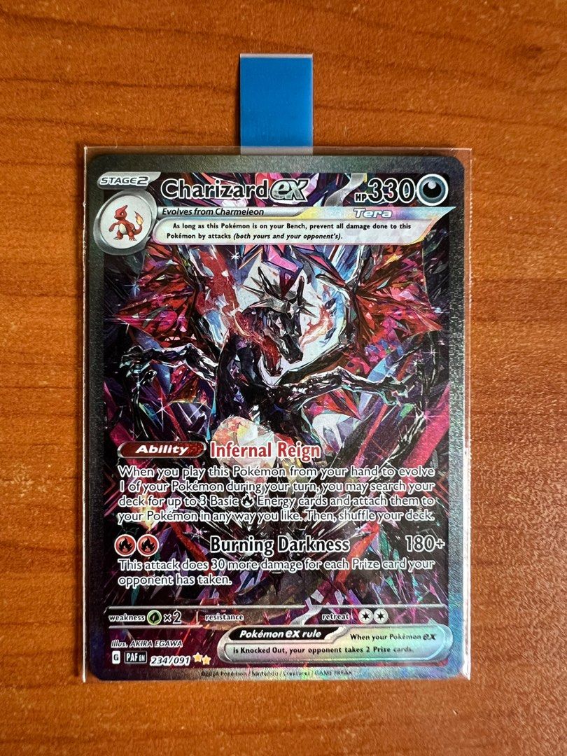 Pokémon Paldean Fates Charizard Ex 234/091 SIR on Carousell