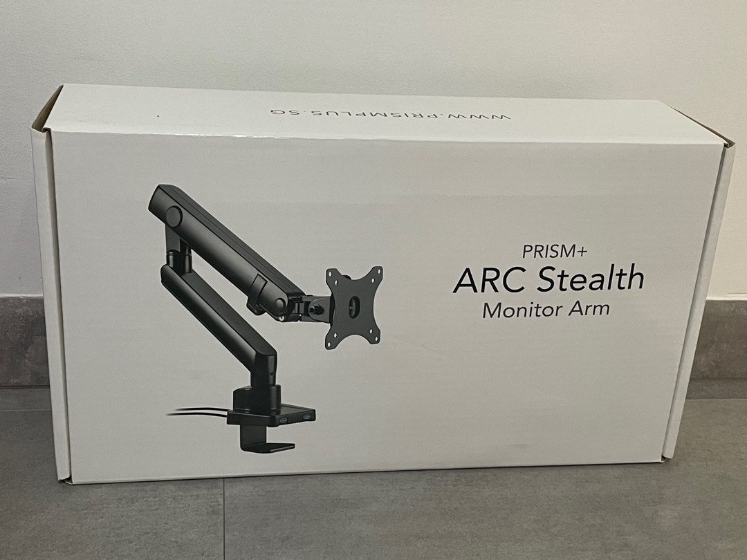 Prism+ ARC Stealth Monitor Arm, Computers & Tech, Parts & Accessories ...