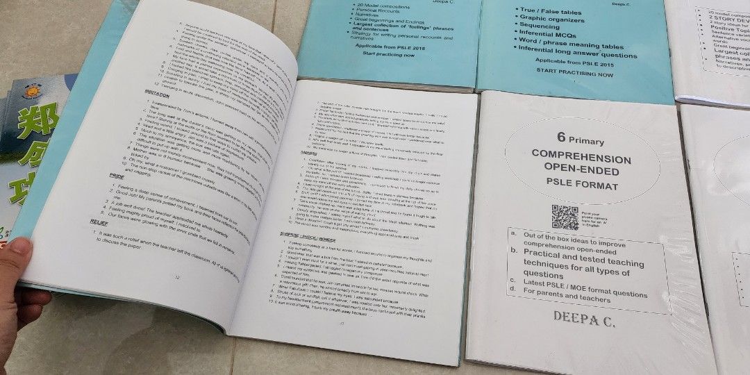 PSLE English Compo & Compre Guide, Hobbies & Toys, Books & Magazines ...
