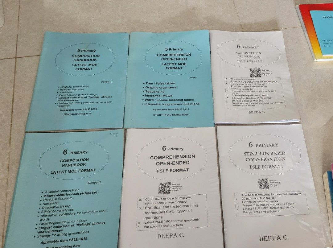 PSLE English Compo & Compre Guide, Hobbies & Toys, Books & Magazines ...