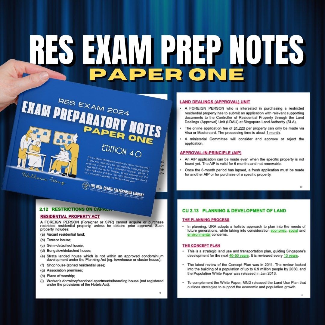 RES Exam Full Prep Notes & RES Exam Revision Notes 2024, Hobbies & Toys ...