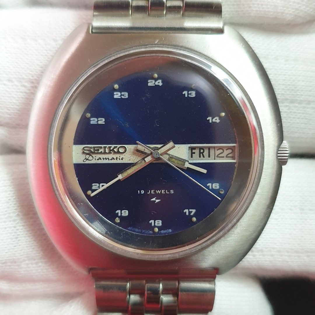 SEIKO DIAMATIC VINTAGE, Men's Fashion, Watches & Accessories, Watches ...