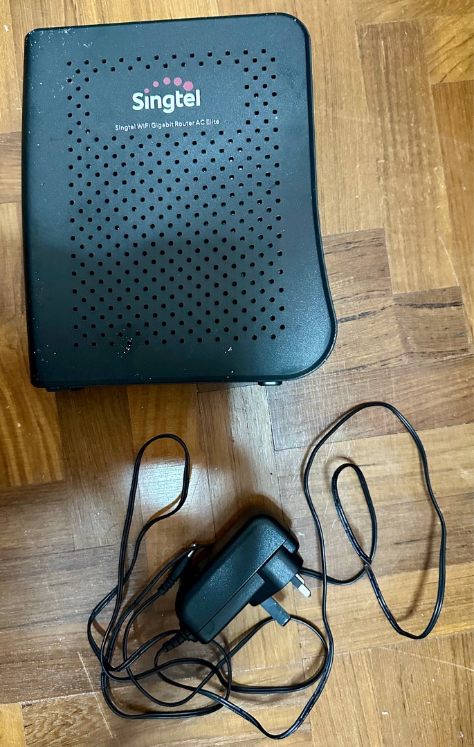 SingTel router, Computers & Tech, Parts & Accessories, Networking on ...