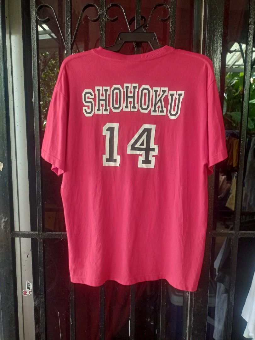 SLAMDUNK SHOHOKU 14 MITSUI ANIME T-SHIRT SHIRT, Men's Fashion, Tops ...