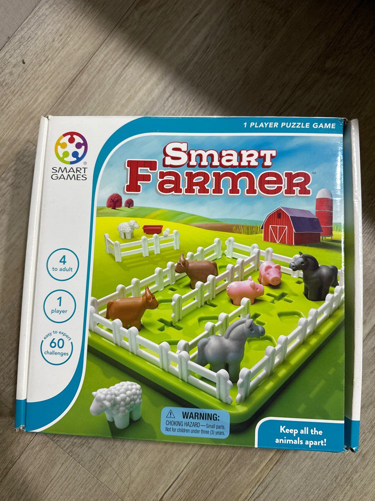 Smart Games - Smart Farmer, Hobbies & Toys, Toys & Games on Carousell