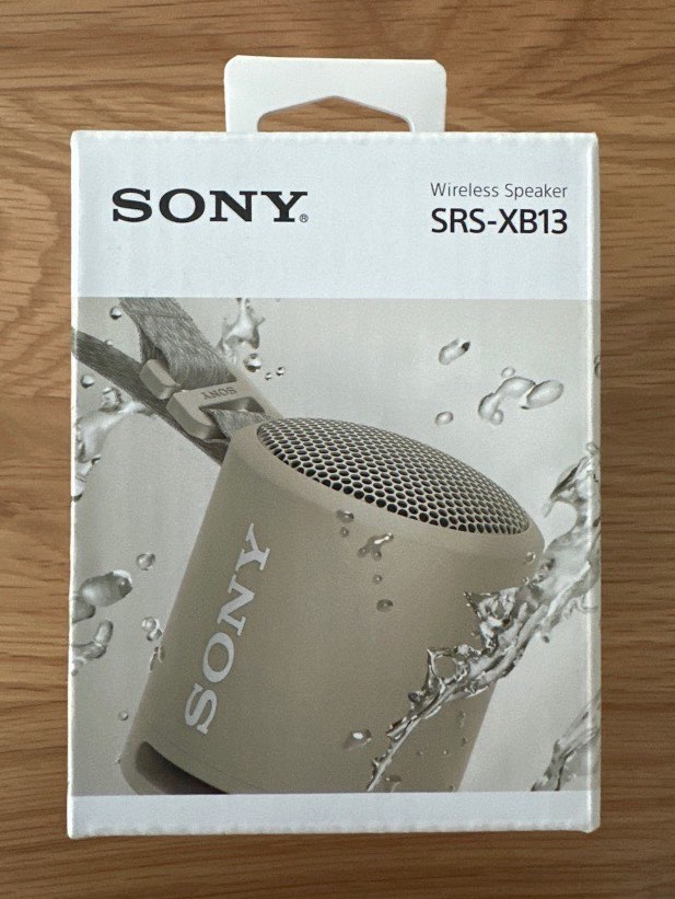 Sony Wireless Speaker SRS-XB13 Taupe, Audio, Soundbars, Speakers ...