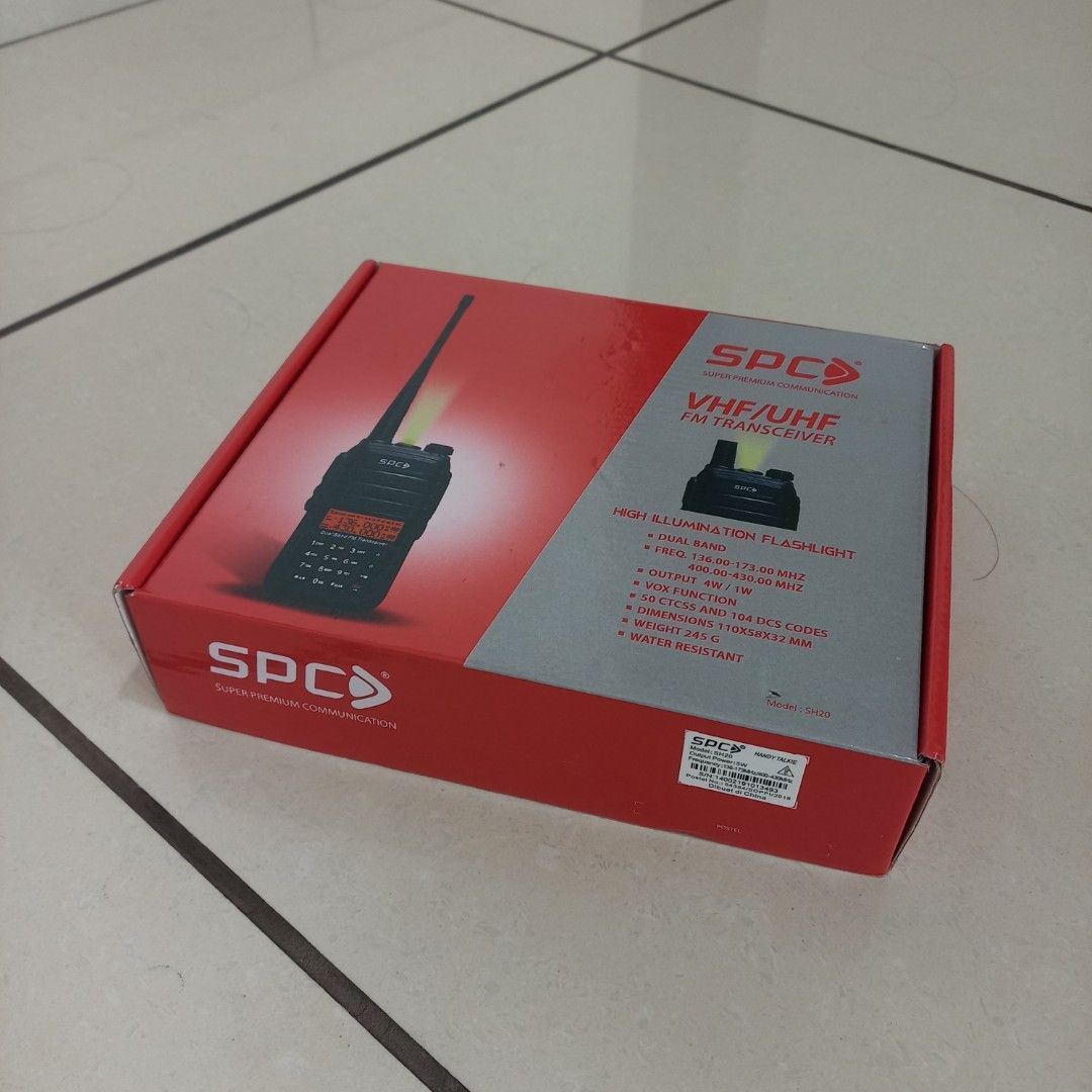SPC SH20 Dual Band ( Handy Talkie / HT ), Elektronik, Lainnya di Carousell