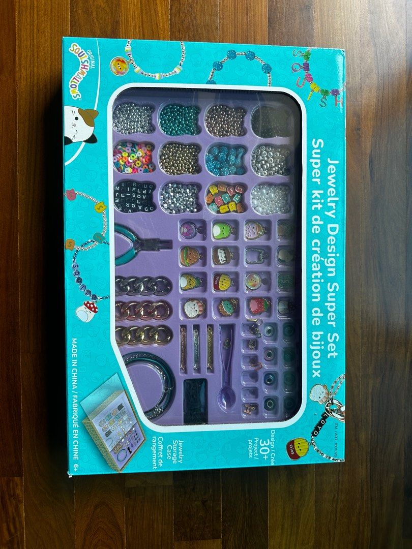 squishmallows jewelry design super set, Hobbies & Toys, Toys & Games on ...