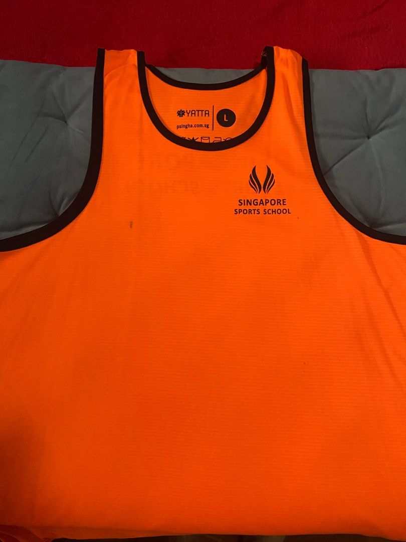 SSP (Sports School) Single Vest, Men's Fashion, Activewear on Carousell
