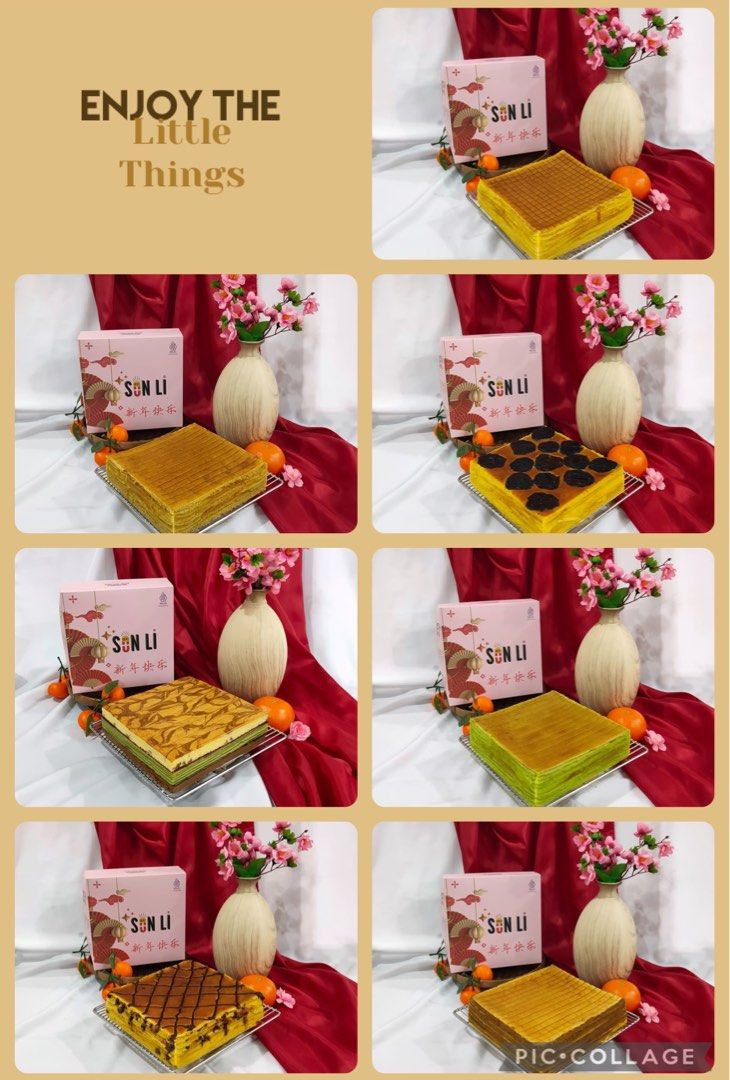 (LNY2025 Order) Sun Li by Batam Layer Cake Kueh Lapis & Kue Ambon, Food ...