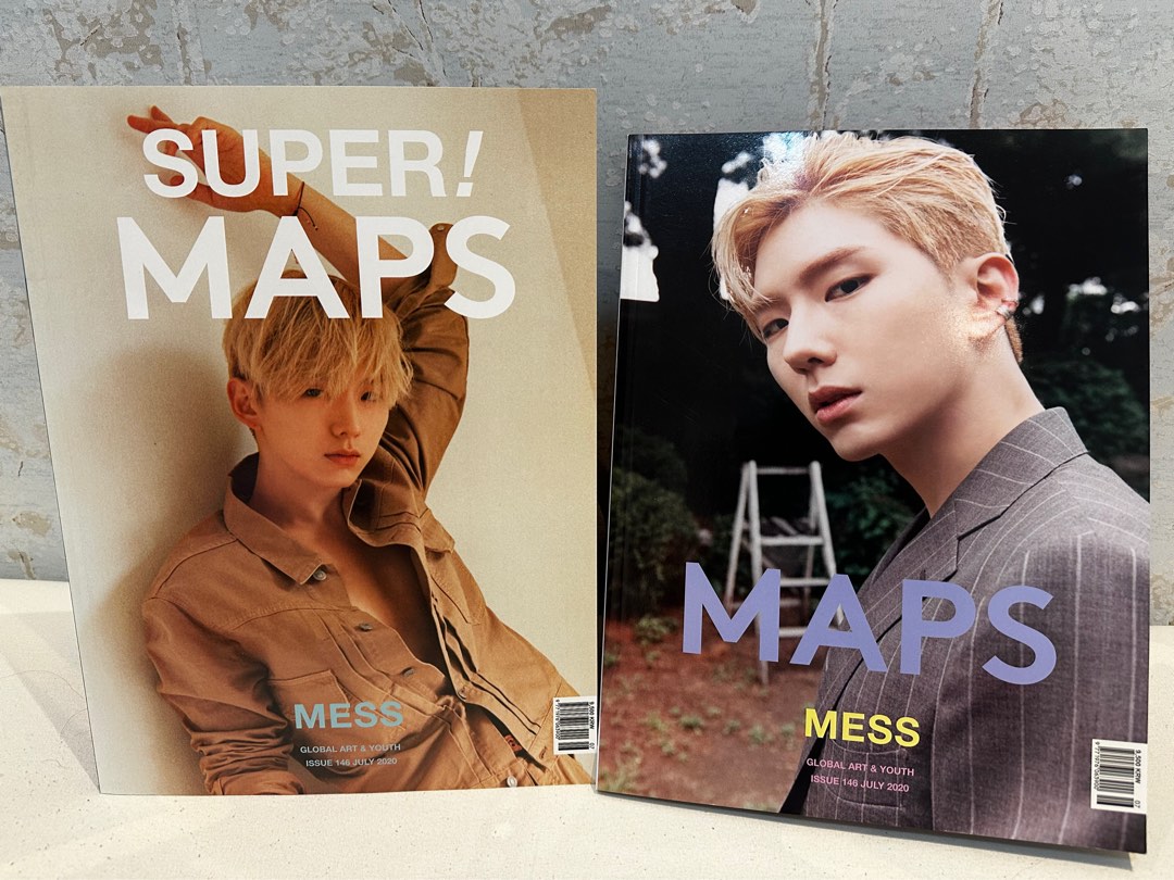 SUPER! MAPS Magazine July 2020 Monsta X Ki Hyun cover, Hobbies & Toys, Books & Magazines ...