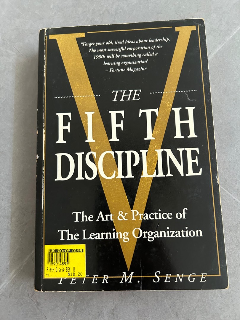 The Fifth Discipline, Hobbies & Toys, Books & Magazines, Fiction & Non ...