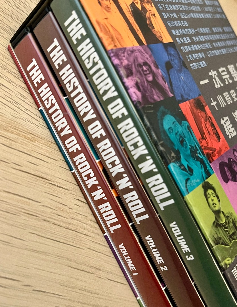 The History of Rock 'n' Roll / 搖滾樂全紀錄 DVD 五片裝 台灣正版, 書籍、休閒與玩具, 樂器、音樂相關 ...