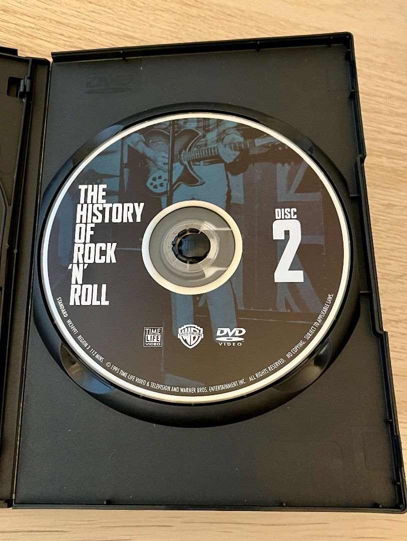 The History of Rock 'n' Roll / 搖滾樂全紀錄 DVD 五片裝 台灣正版, 書籍、休閒與玩具, 樂器、音樂相關 ...
