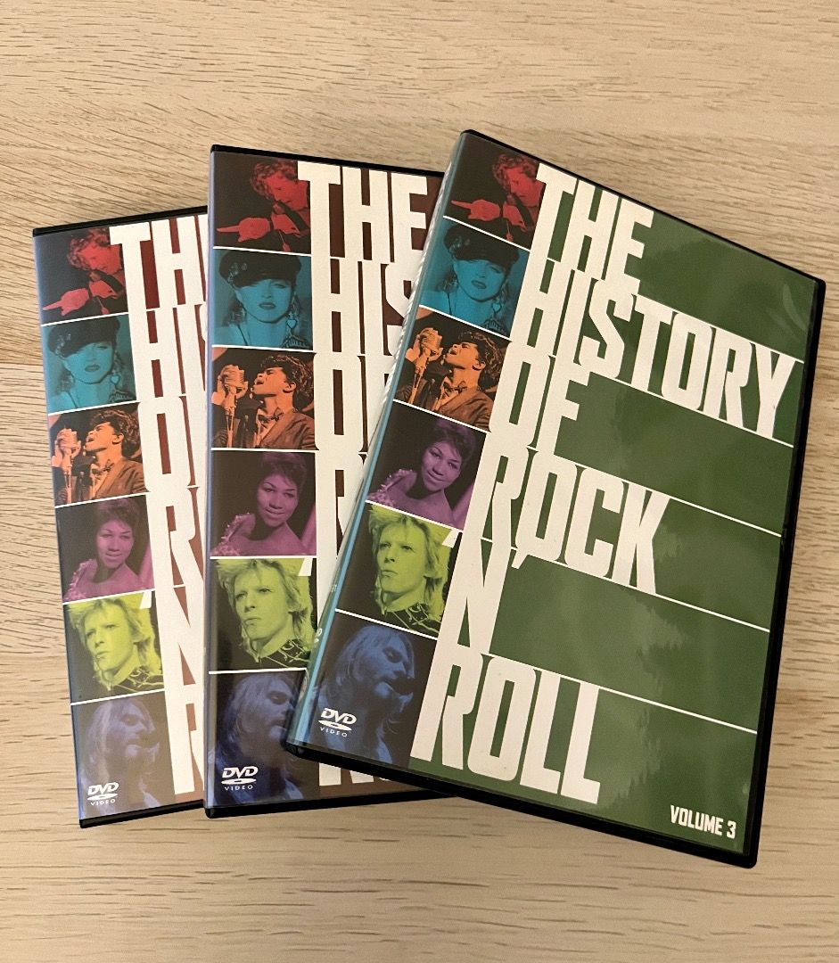 The History of Rock 'n' Roll / 搖滾樂全紀錄 DVD 五片裝 台灣正版, 書籍、休閒與玩具, 樂器、音樂相關 ...