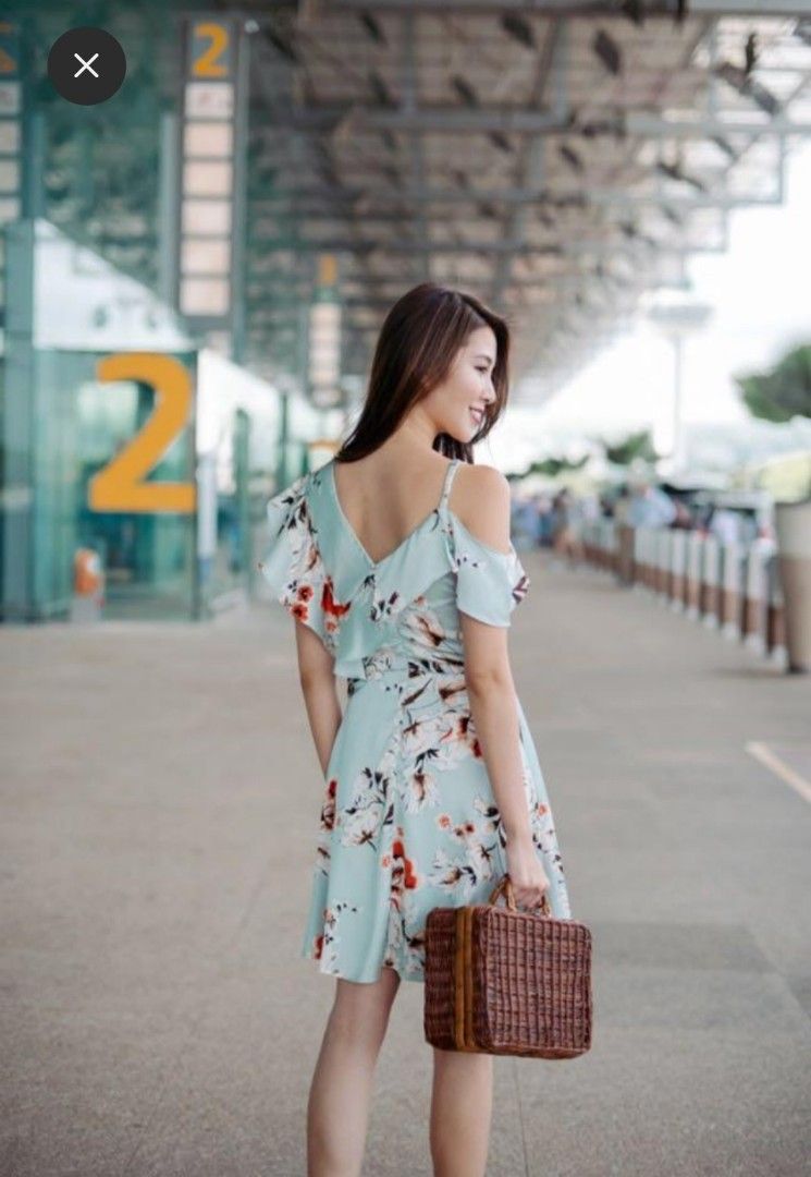 The Thread Theory - A Hundred Summers Dress in Mint, Women's Fashion ...