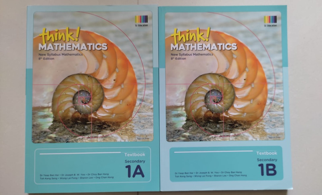 think! Mathematics Secondary 1 Textbooks 1A and 1B (8th Edition ...