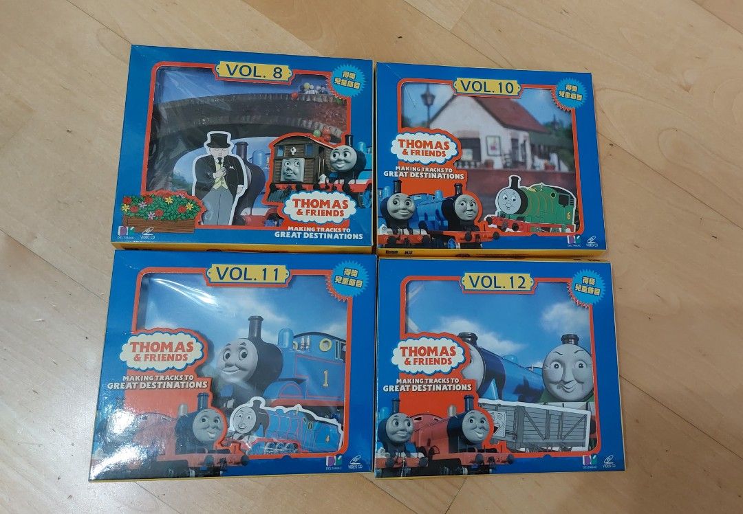 Thomas & Friends VCD, 興趣及遊戲, 音樂、樂器 & 配件, 音樂與媒體 - CD 及 DVD - Carousell