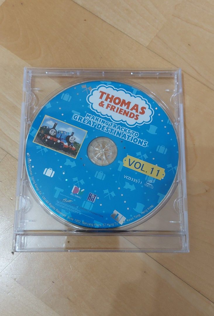 Thomas & Friends VCD, 興趣及遊戲, 音樂、樂器 & 配件, 音樂與媒體 - CD 及 DVD - Carousell