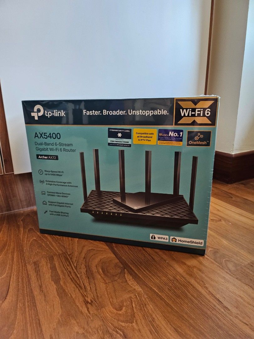 TP-Link AX5400 Router, Computers & Tech, Parts & Accessories ...