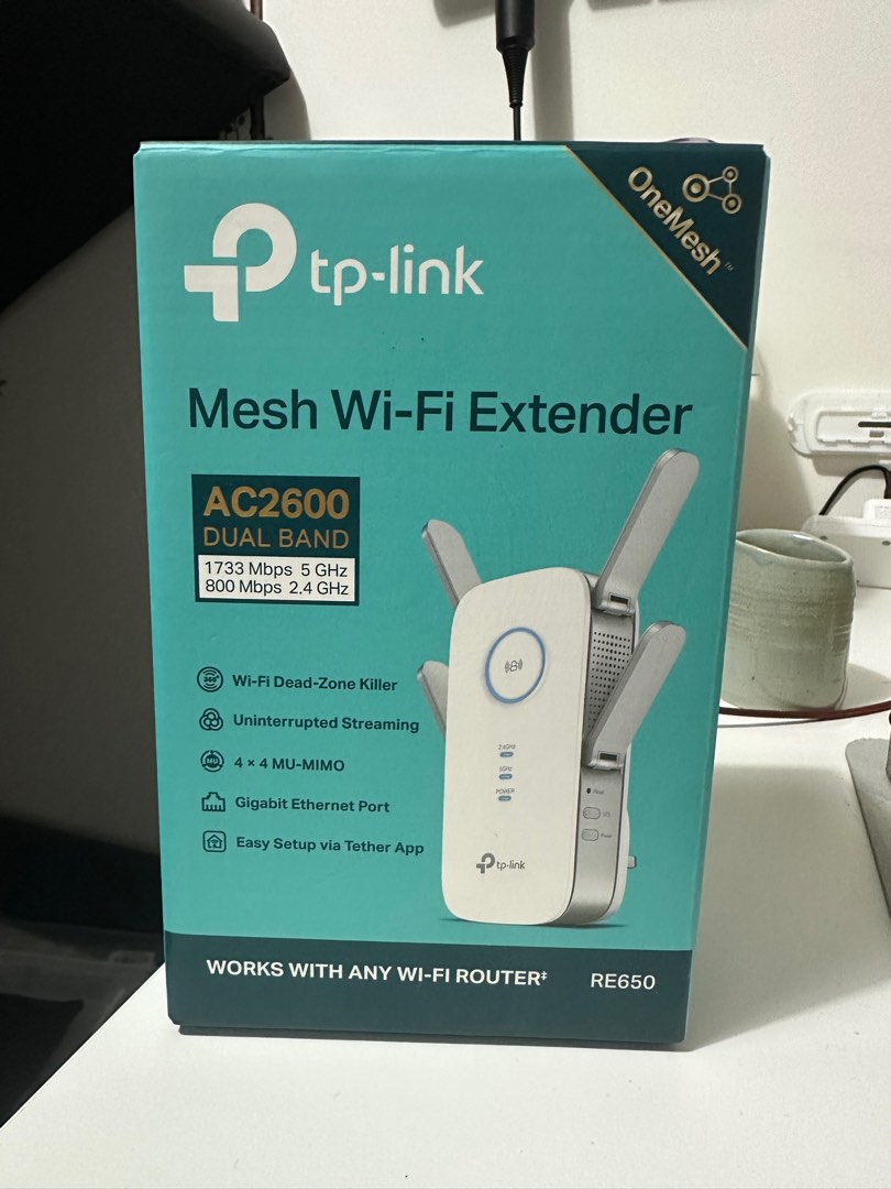TP-Link Wifi Extender AC2600 RE650, Computers & Tech, Parts ...