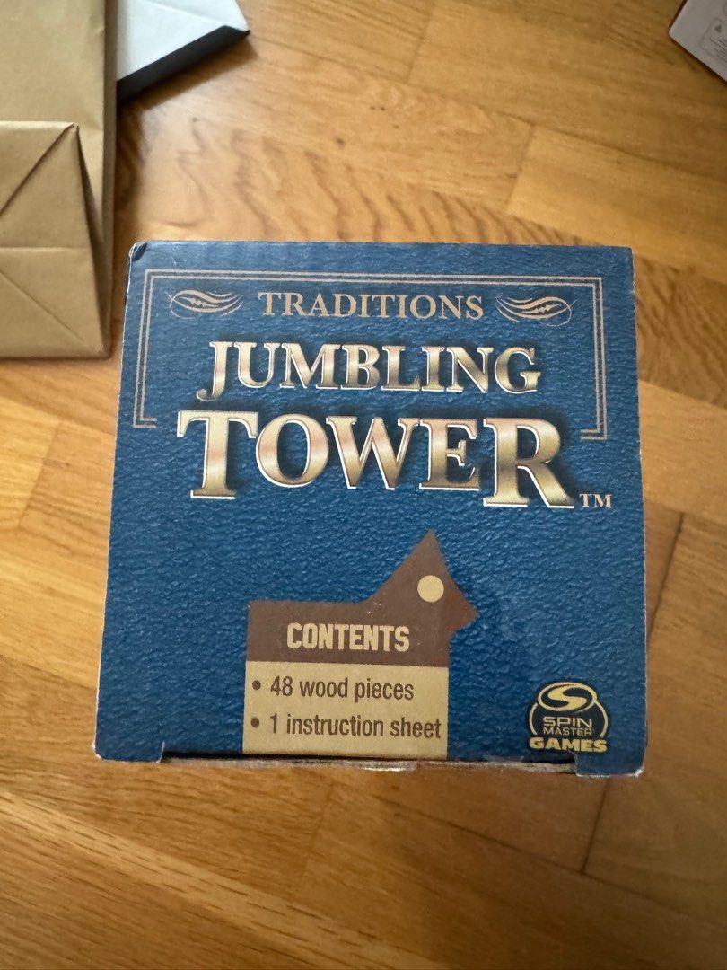 Traditional Jumbling Tower, Hobbies & Toys, Toys & Games on Carousell
