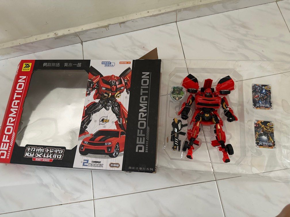 Transformer type transform into car toy, Hobbies & Toys, Toys & Games ...
