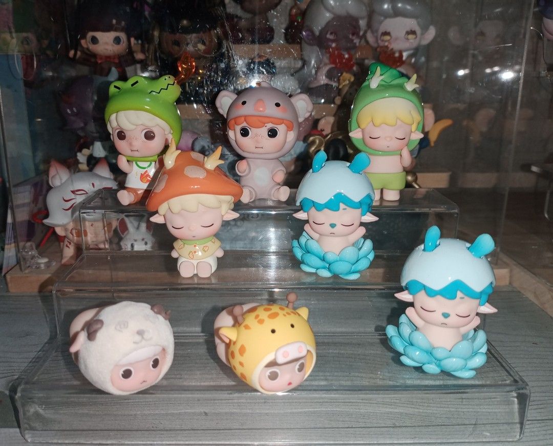 tyraryu.doll: Heyone Mini Series 1 & 2 Mini Beans Figure Blind box Mimi ...